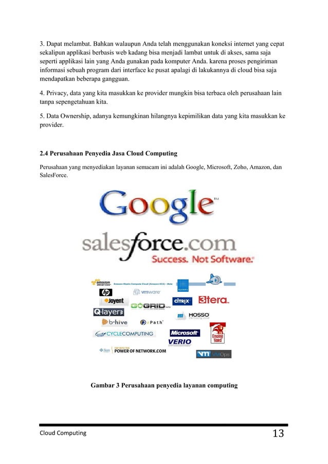 Makalah cloud computing | PDF