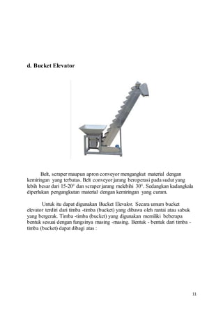 Makalah conveyor | DOCX