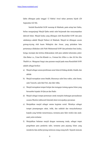 Makalah dakwah nabi periode madinah | PDF