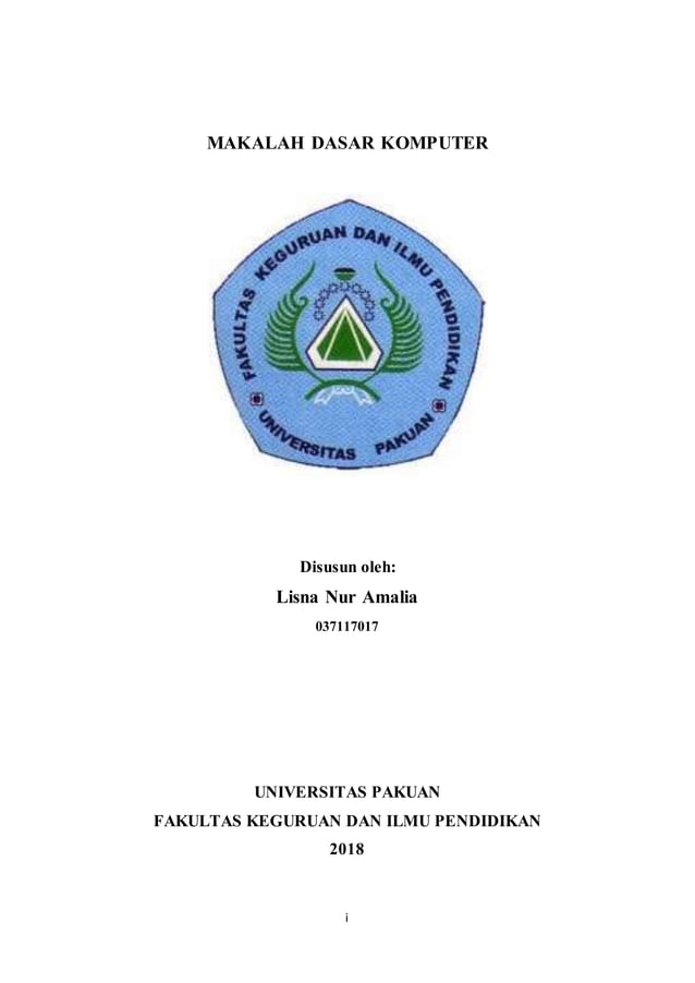 Makalah dasar komputer | PDF