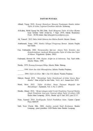 Manhaj Tafsir Al-Azhar.doc