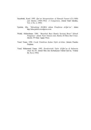 Manhaj Tafsir Al-Azhar.doc
