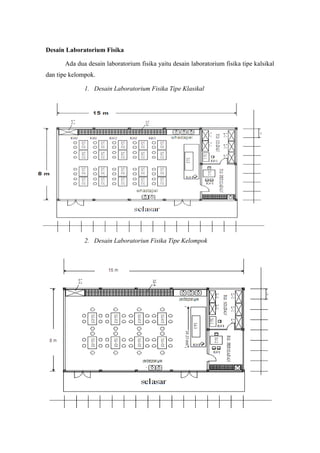 desain dan fasilitas lab sekolah | DOCX