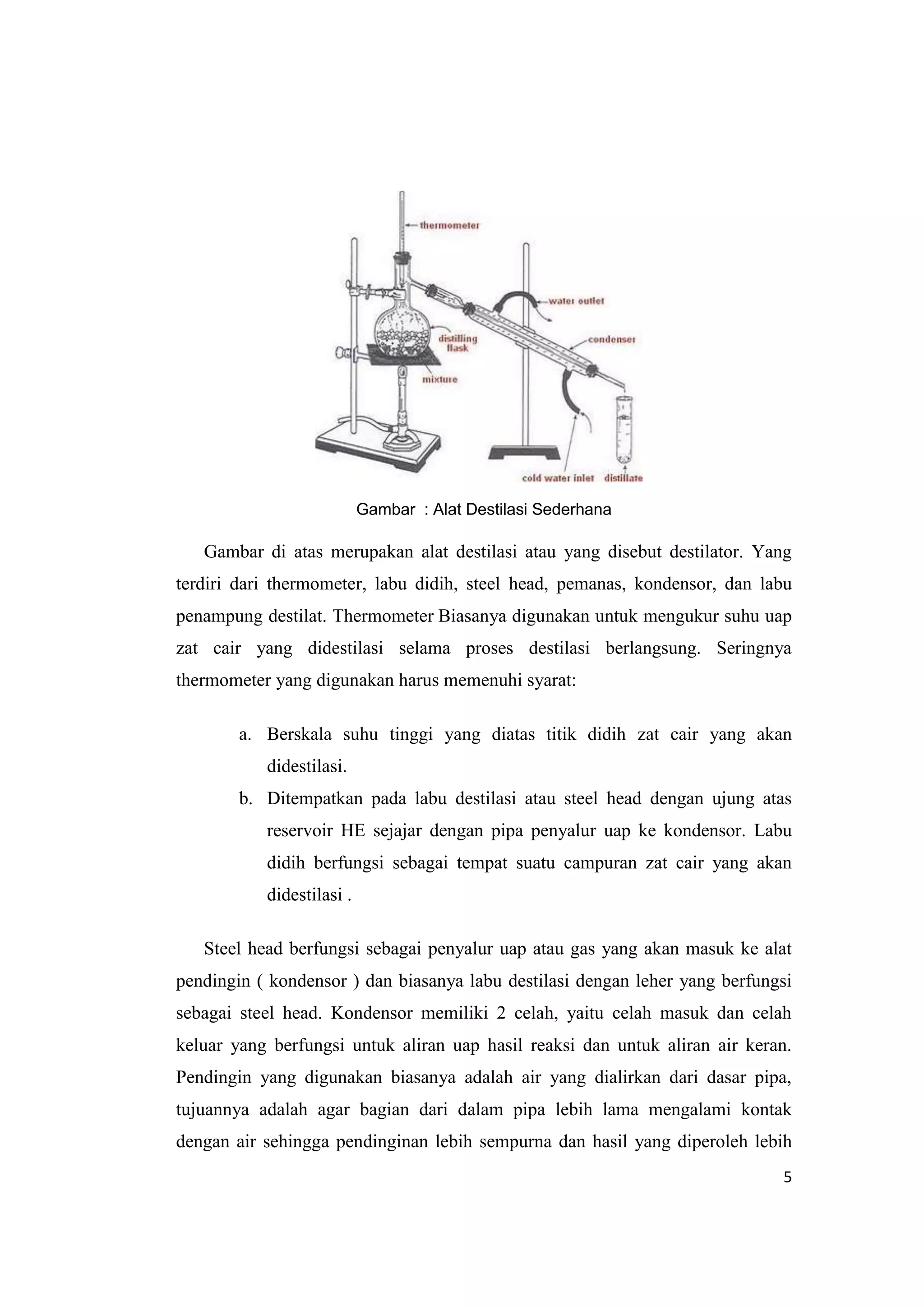 Makalah destilasi kelompok 3 | DOCX
