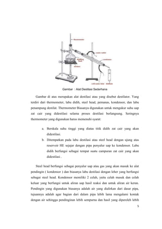 Makalah destilasi kelompok 3 | DOCX