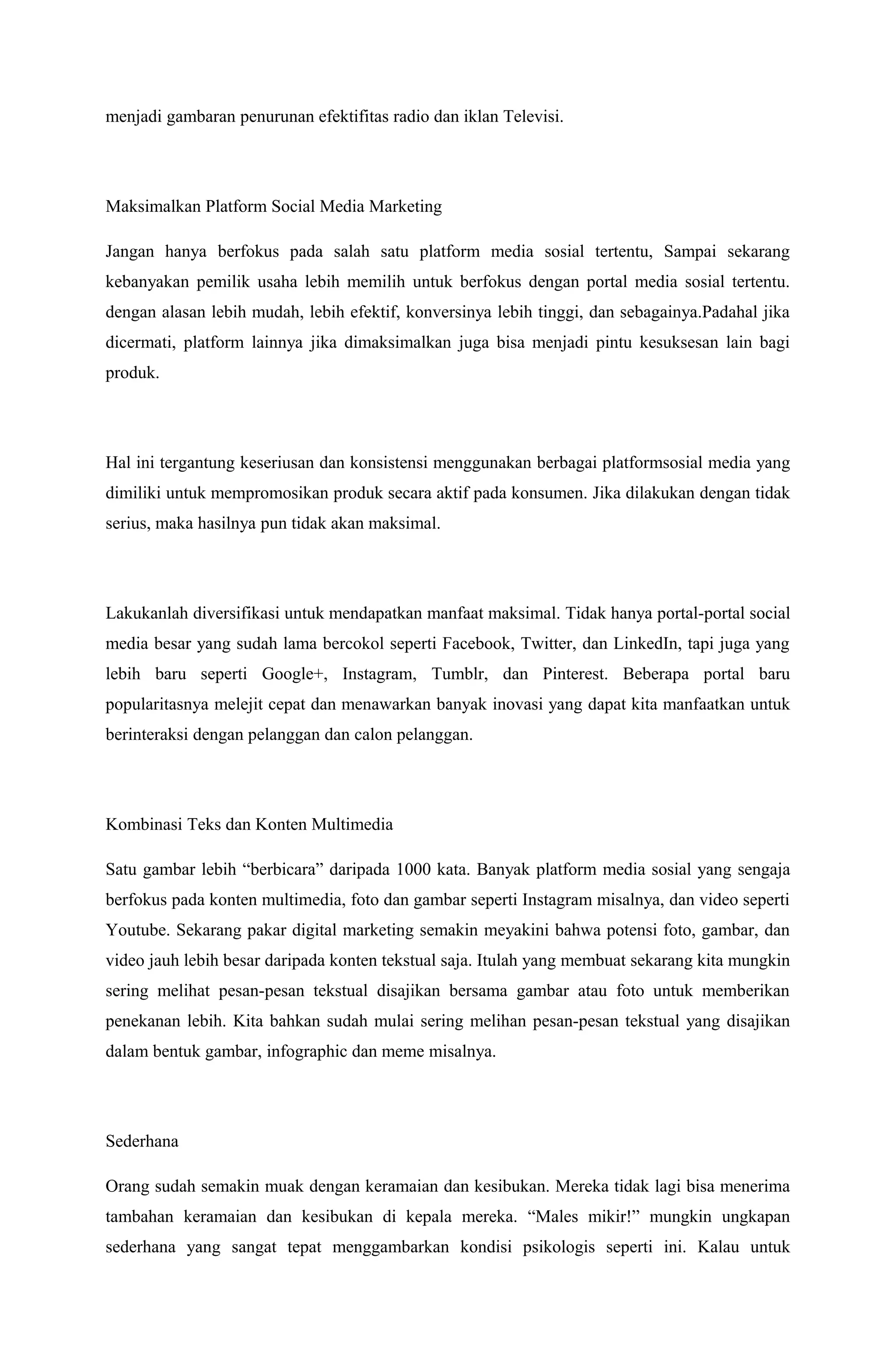 Makalah digital marketing | DOC