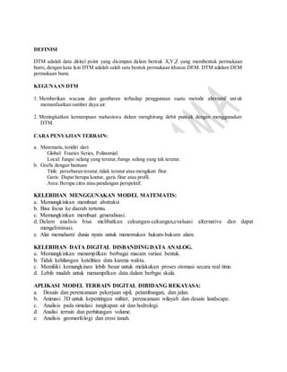 Makalah dtm | DOCX