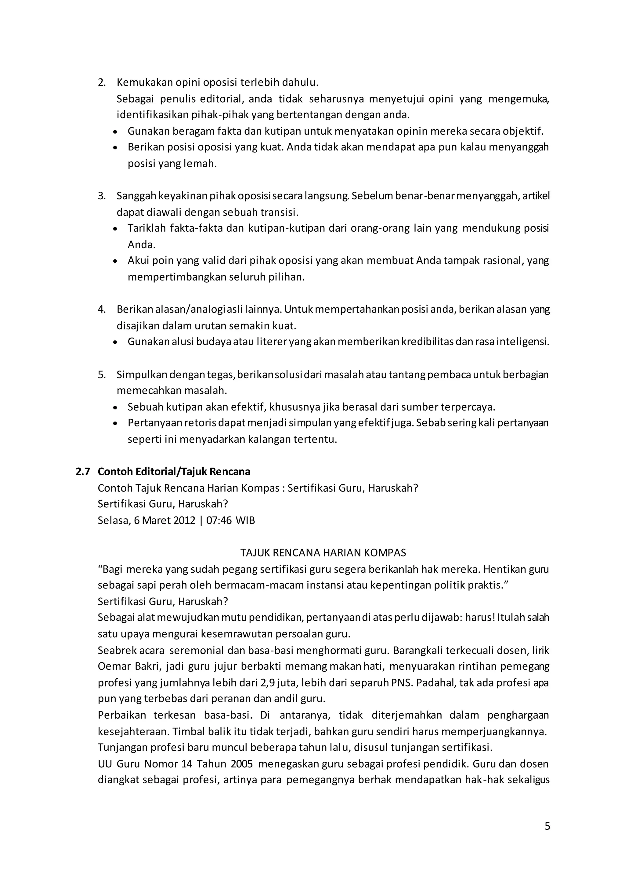 Makalah editorial | DOCX