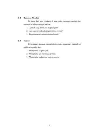 MAKALAH EKSPRESI GEN KEL 3 (5F).doc