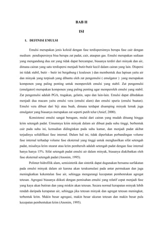 Makalah emulsi | DOCX