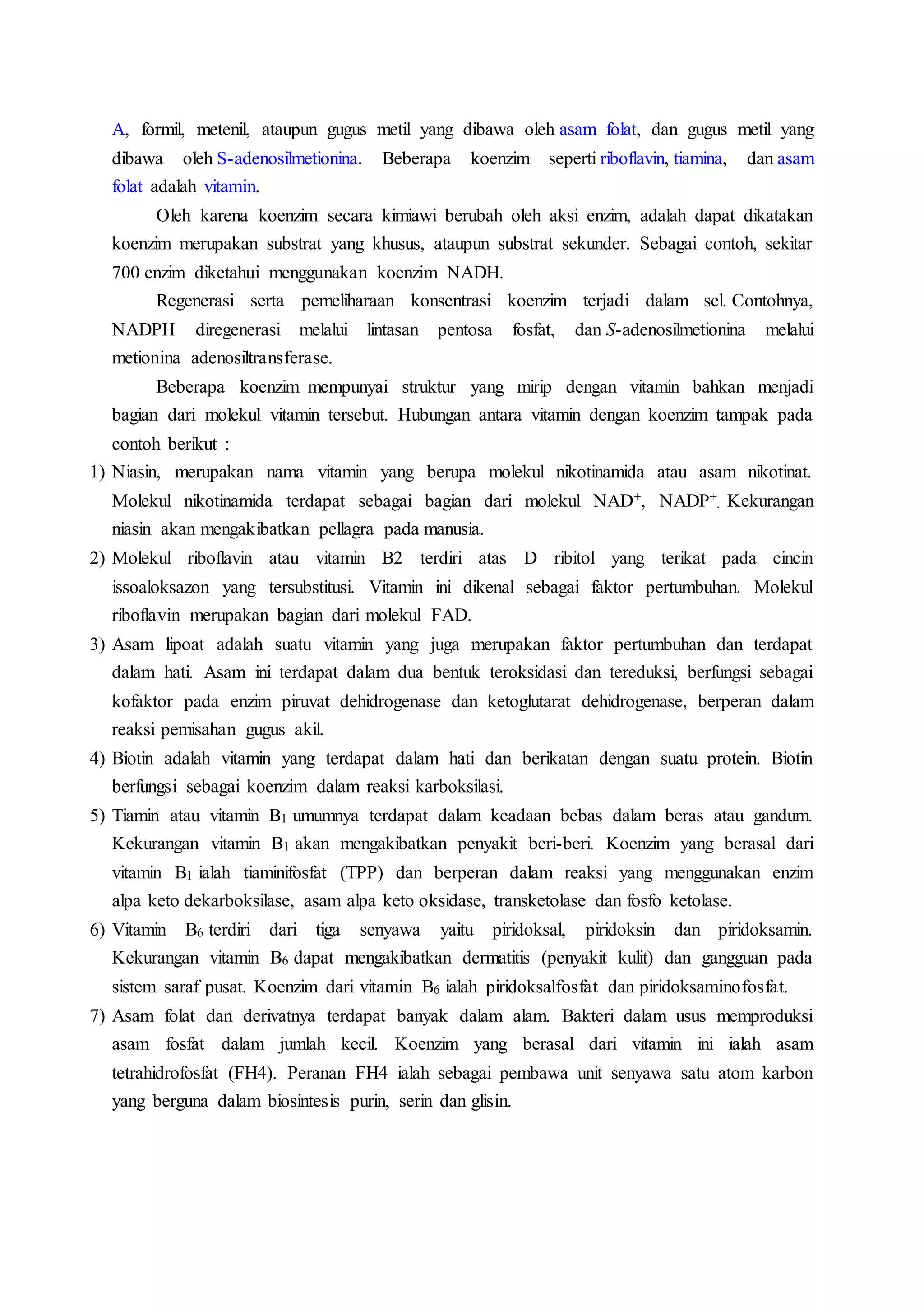 Makalah enzim | DOCX