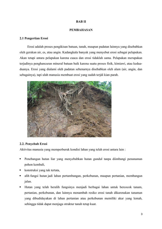 makalah erosi abrasi terlengkap dan banyak pembahasan | PDF