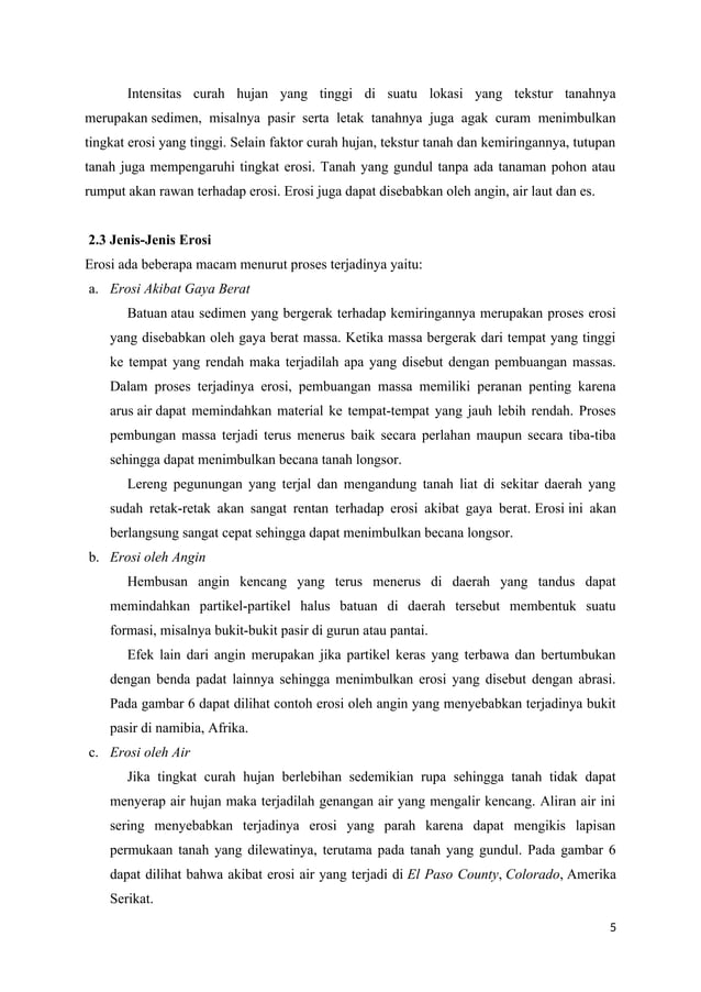 makalah erosi abrasi terlengkap dan banyak pembahasan | PDF