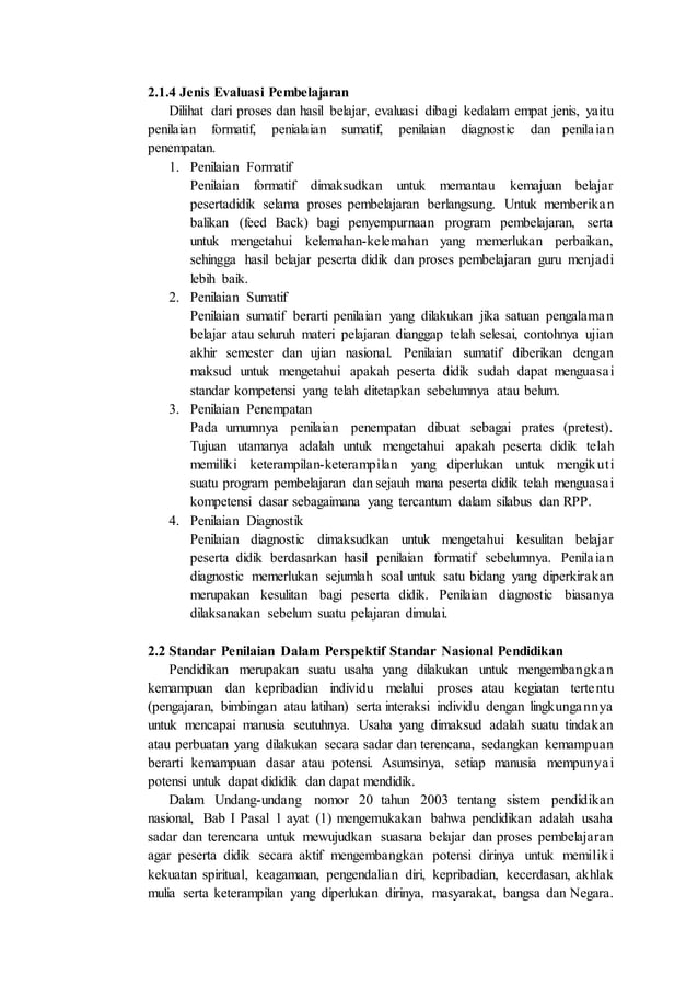 MAKALAH EVALUASI PEMBELAJARAN ANNISA.pdf