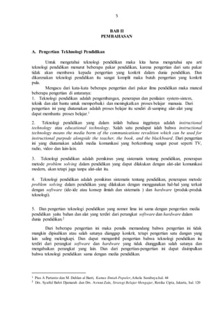 Makalah faktor yang mempengaruhi ict dalam pendidikan | PDF