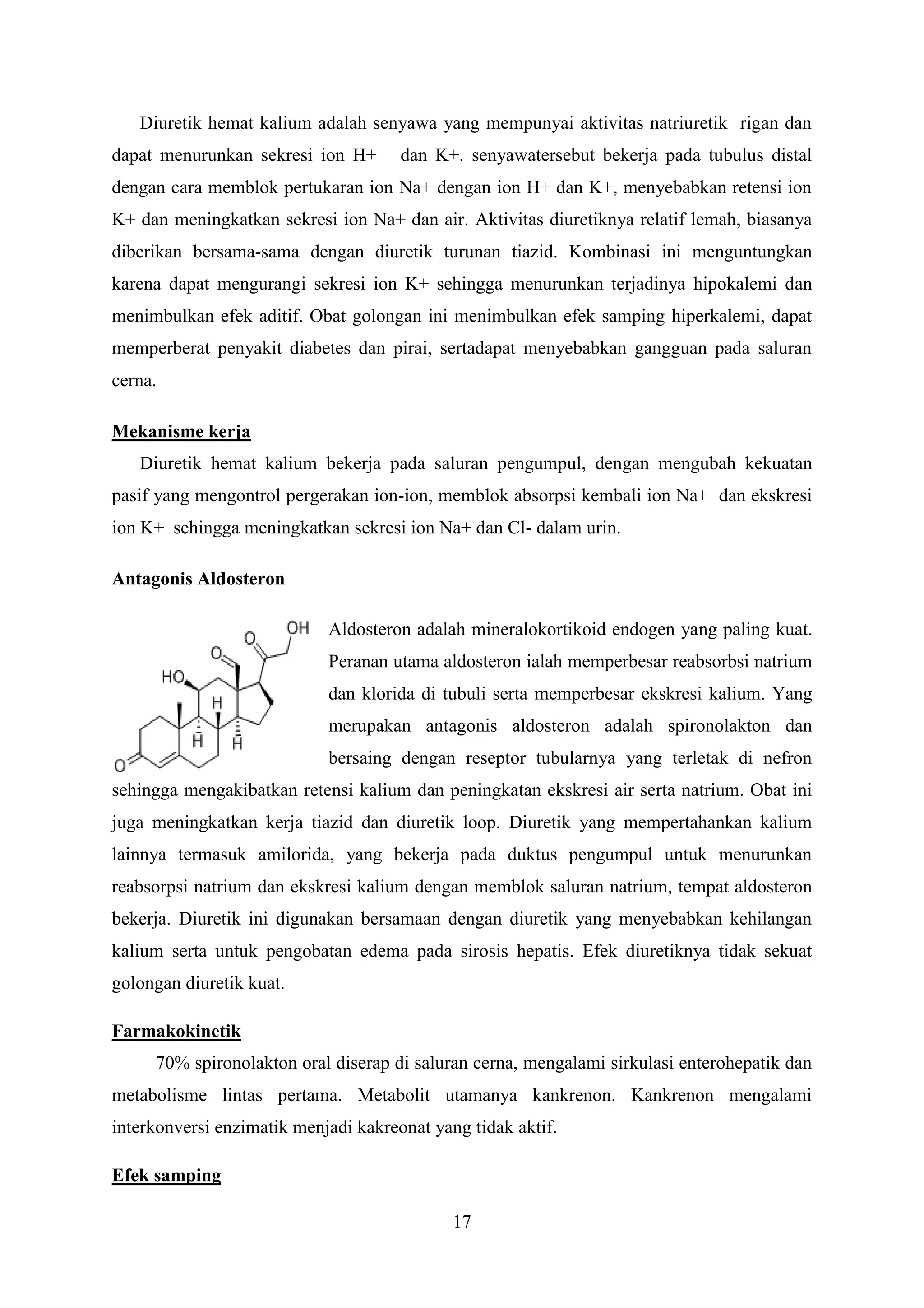 farmakologi Diuretik | DOCX