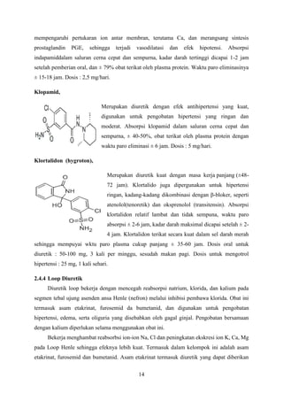 farmakologi Diuretik | DOCX