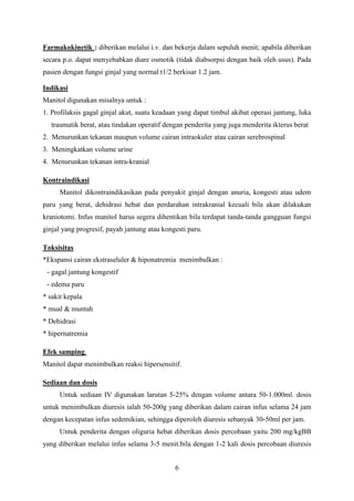 farmakologi Diuretik | DOCX