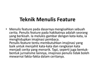 Makalah feature | PPTX