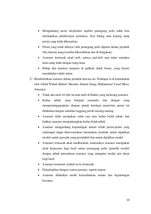 Makalah Pendapat Ulama Tentang Asuransi Syariah Pdf - Makalah Pendidikan Makalah Pendapat Ulama Tentang Asuransi Syariah Pdf - Makalah Pendidikan