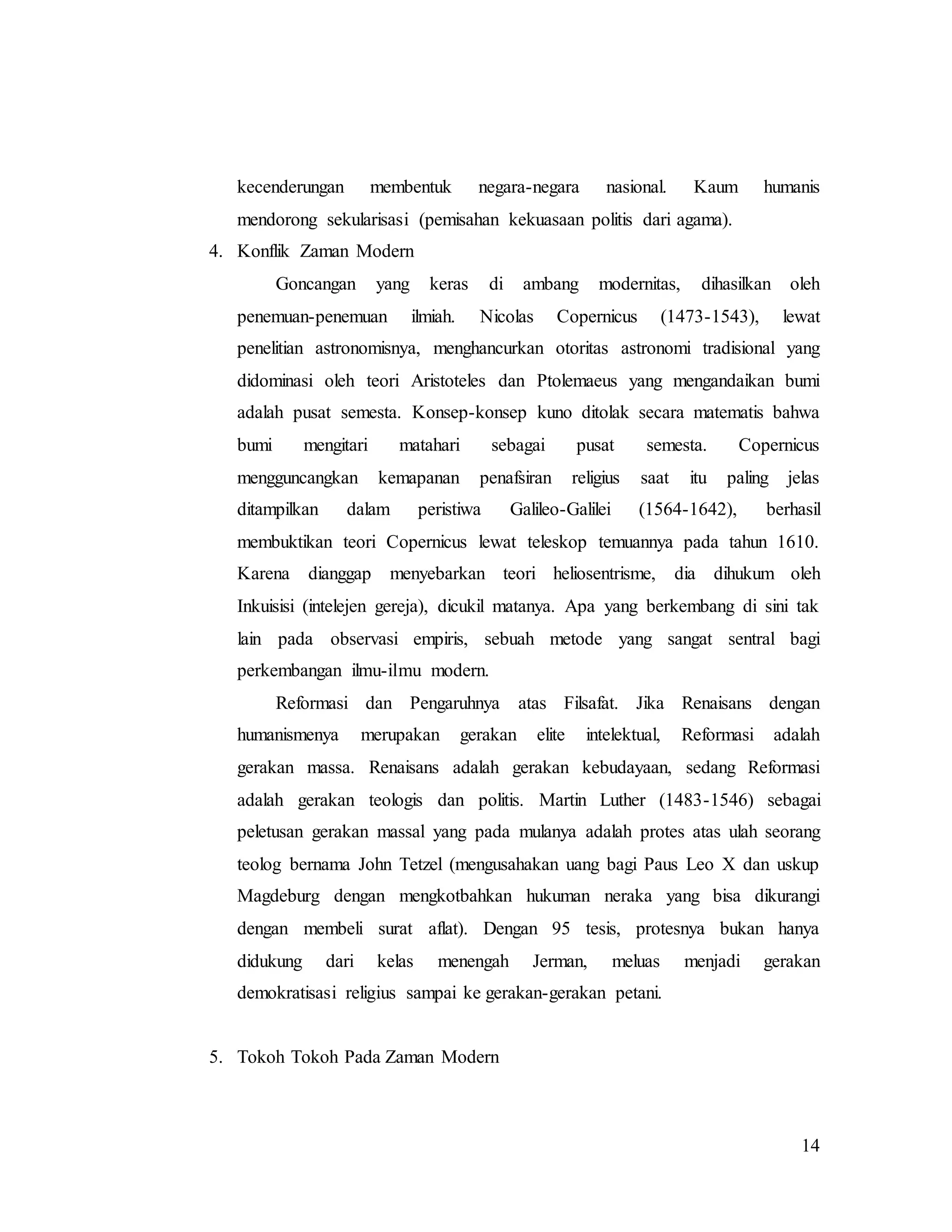 Perbandingan Filsafat Ilmu Modern dan Postmodern | DOCX