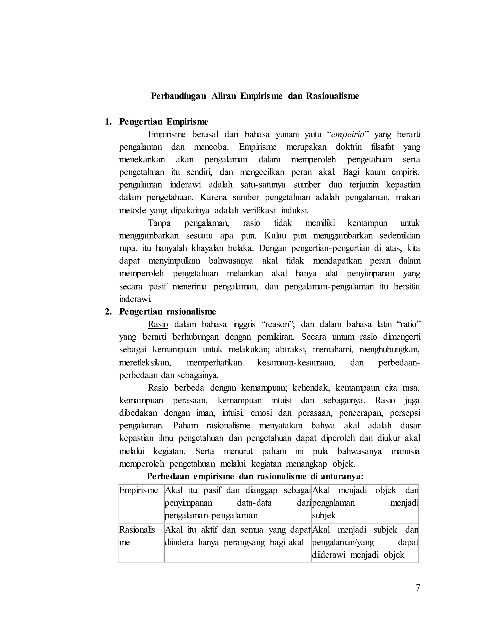 Perbandingan Filsafat Ilmu Modern dan Postmodern | DOCX