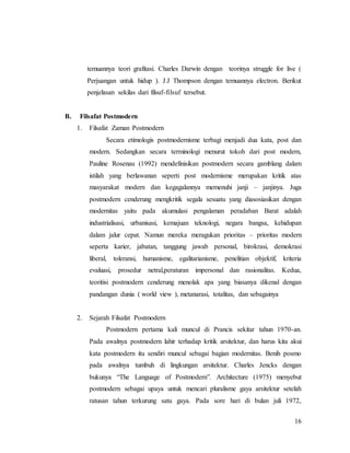 Perbandingan Filsafat Ilmu Modern dan Postmodern | DOCX