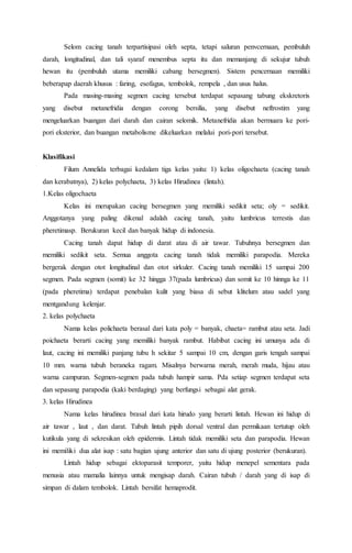 Makalah filum sma negeri 1 raha | PDF