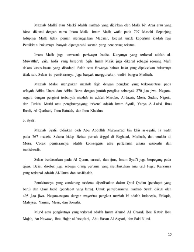 Makalah Masa Keemasan dan Kemunduran Fiqh | PDF