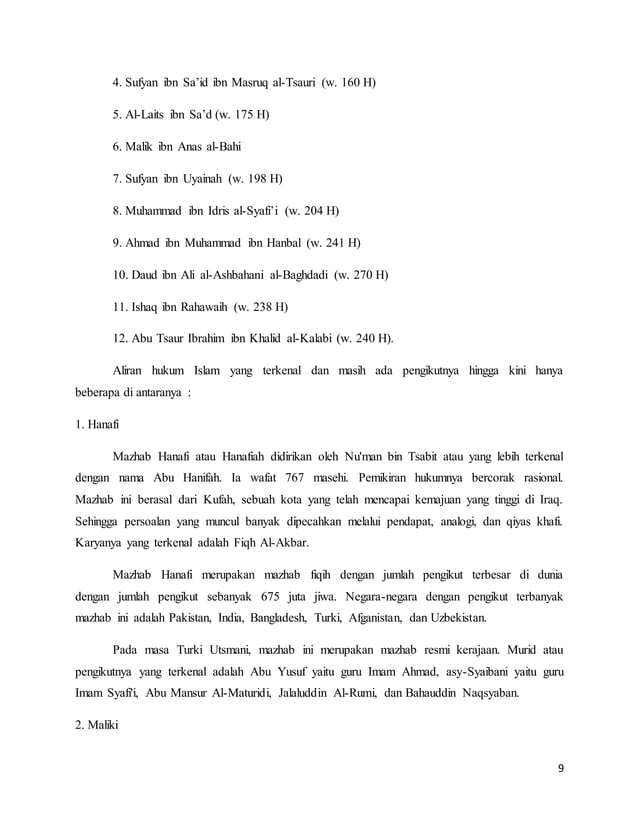 Makalah Masa Keemasan dan Kemunduran Fiqh | DOCX