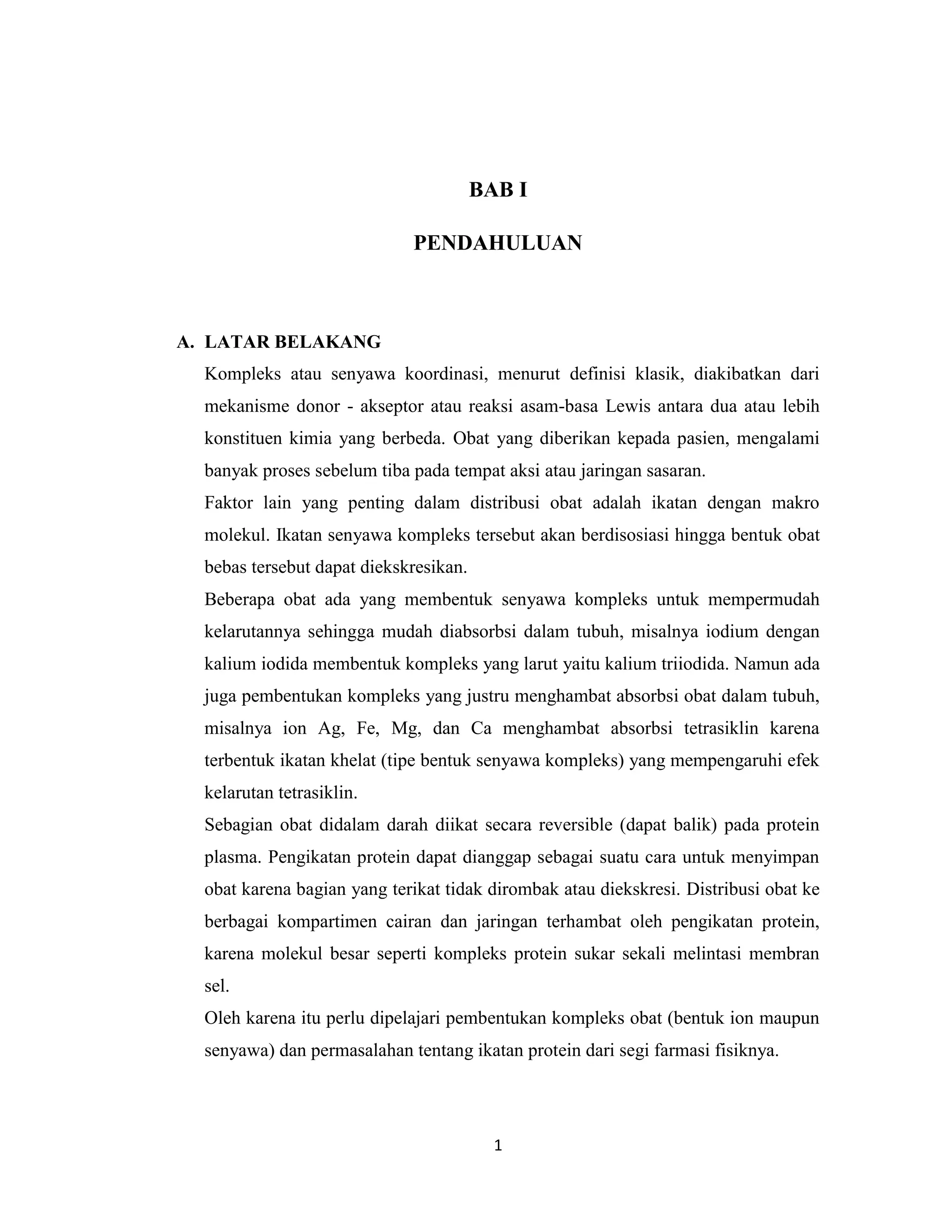 Makalah fisika farmasi kompleksasi dan ikatan protein | DOCX