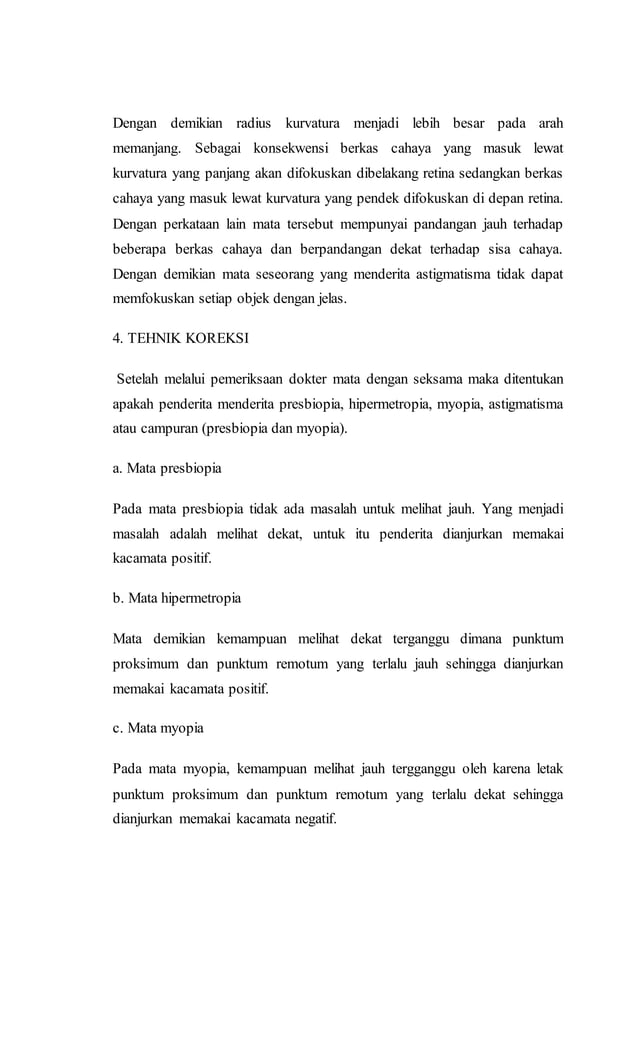 Makalah fisika keperawatan tentang bio optik | DOCX