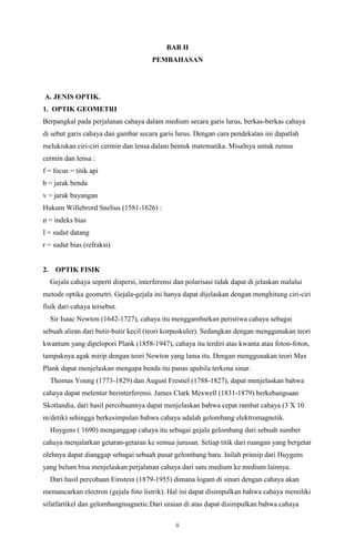Makalah fisika kesehatan optik | DOCX