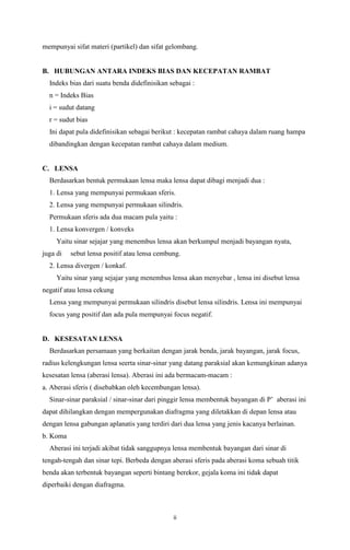 Makalah fisika kesehatan optik | DOCX