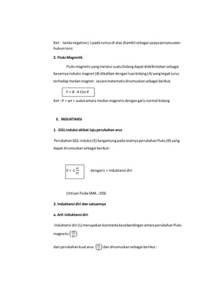 Contoh Makalah Fisika Magnet | DOCX