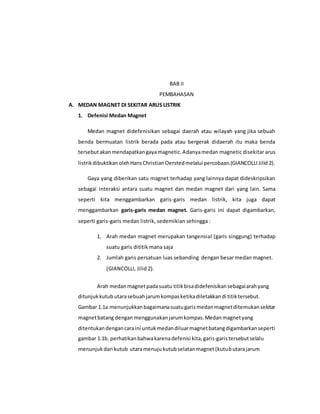 Contoh Makalah Fisika Magnet | DOCX