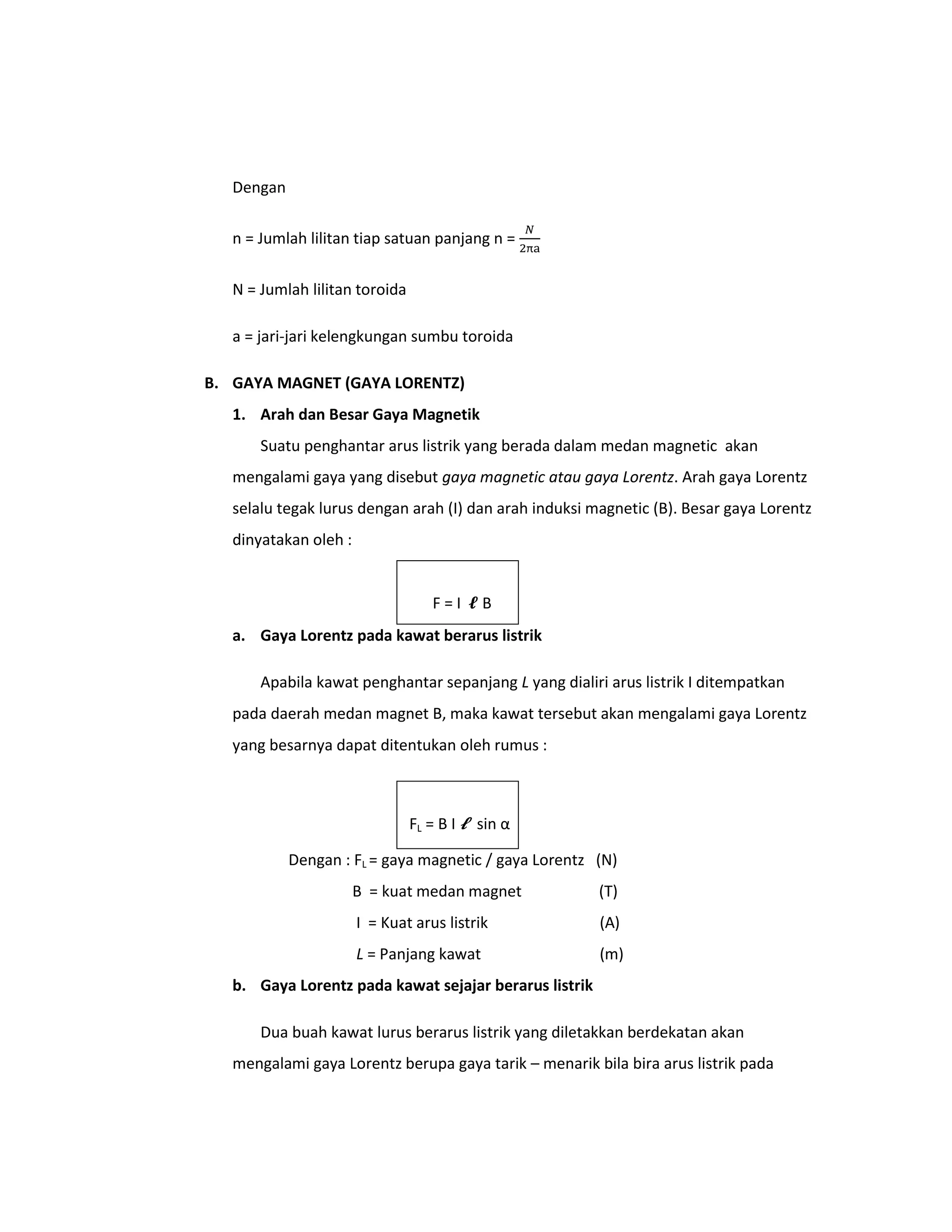Makalah fisika magnet | DOCX