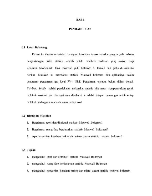 Makalah fistat (autosaved) | PDF