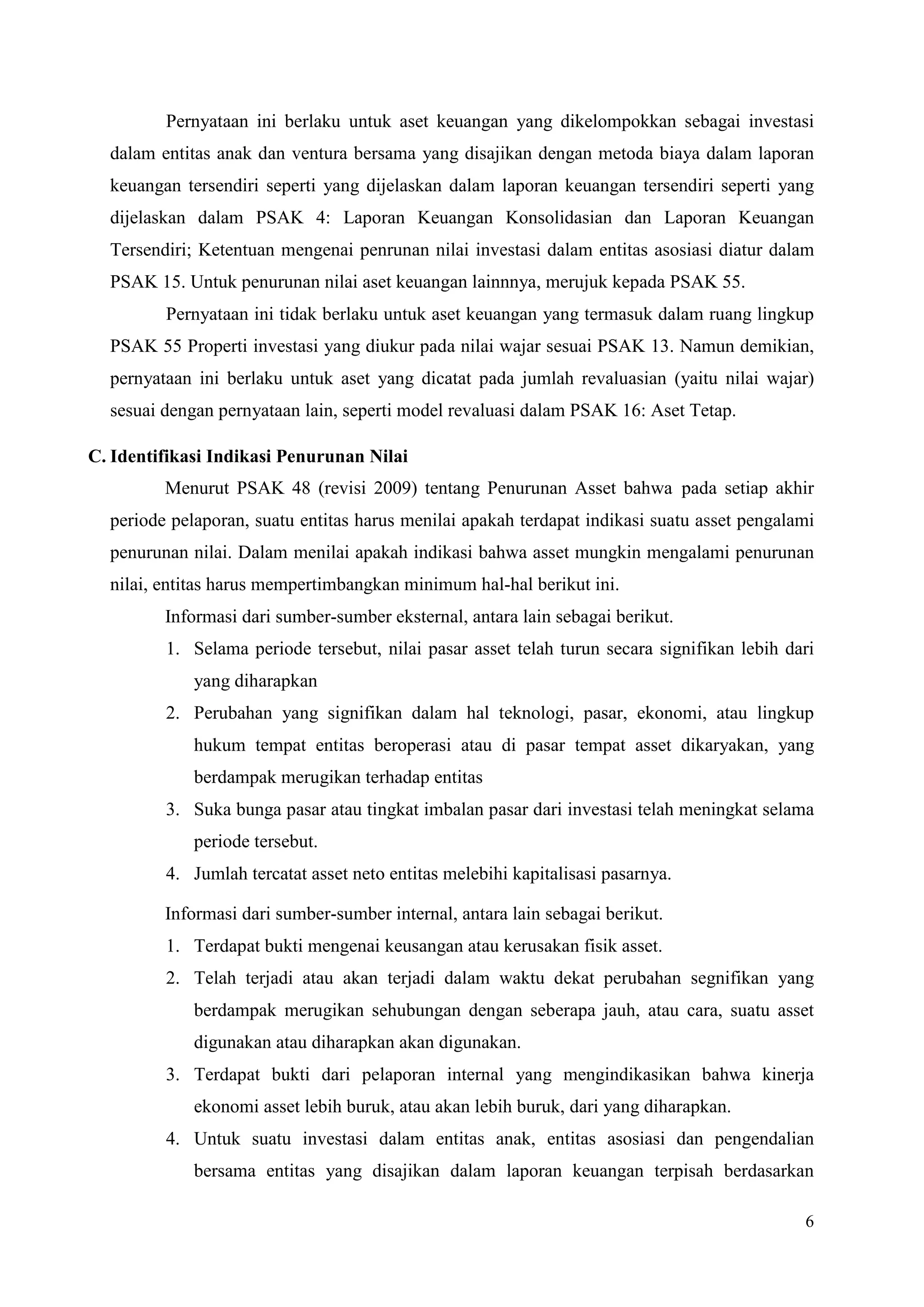 PSAK 48 | PDF