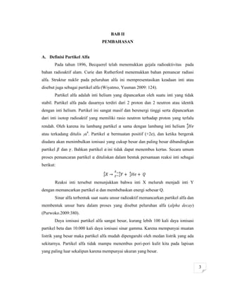 Partikel Alfa | DOCX