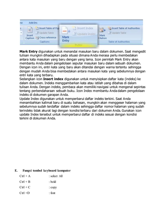 Makalah fungsi menu dan icon mikrosoft office word 2007 | DOCX
