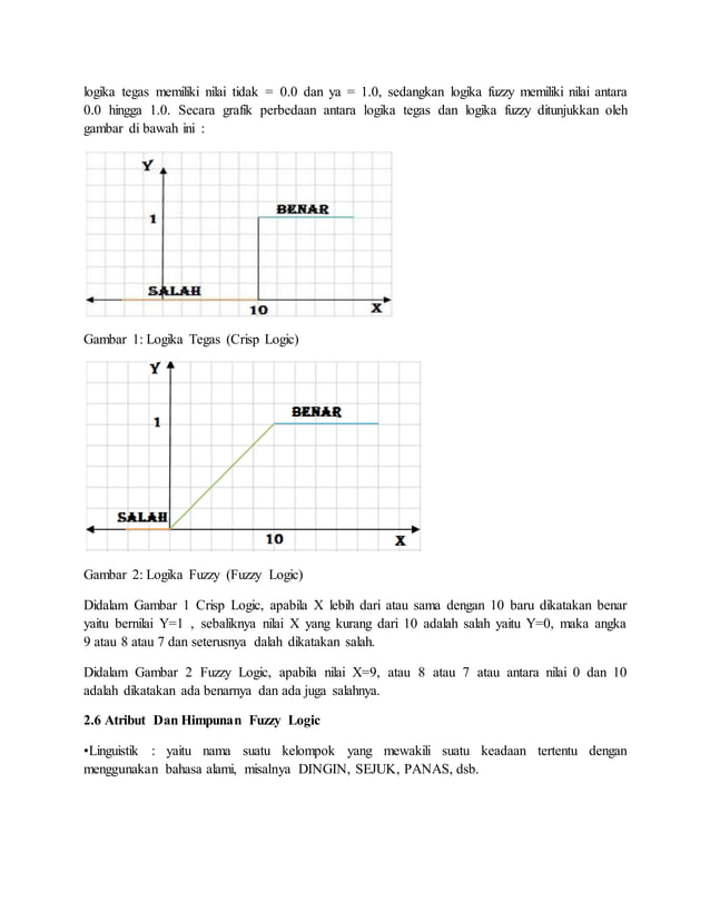 Makalah Fuzzy Logic Dan Penerapannya | DOCX