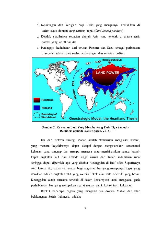 GAGASAN SEA POWER THEORY (TEORI KAKUATAN LAUT) DARI ALFRED THAYER MAHAN ...