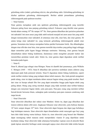 Makalah gelombang elektromagnetik | PDF