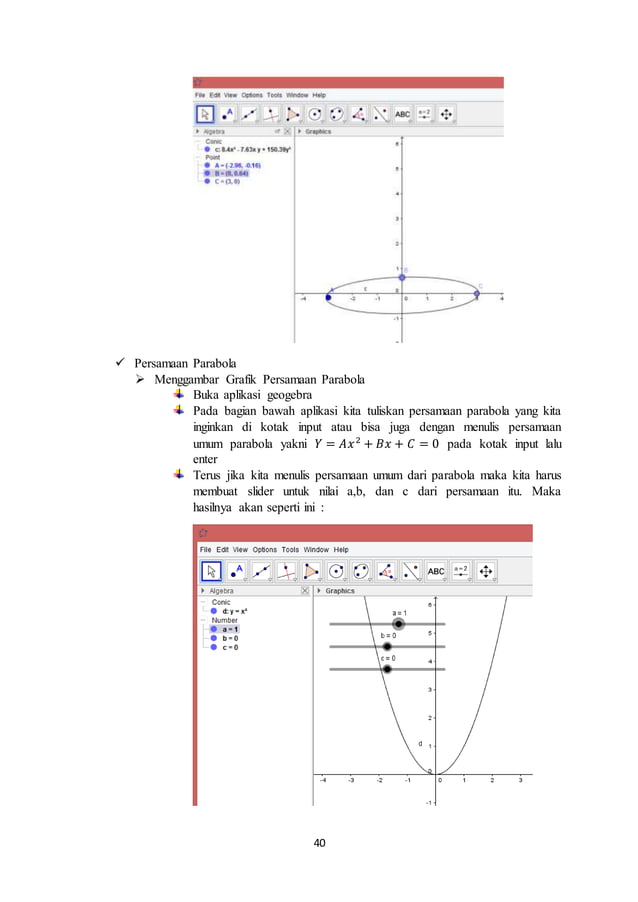 Makalah "pemanfaatan aplikasi geogebra pada pembelajaran matematika" | DOCX