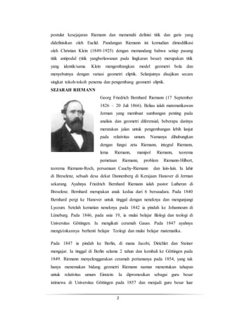 Geometri Eliptik | DOCX