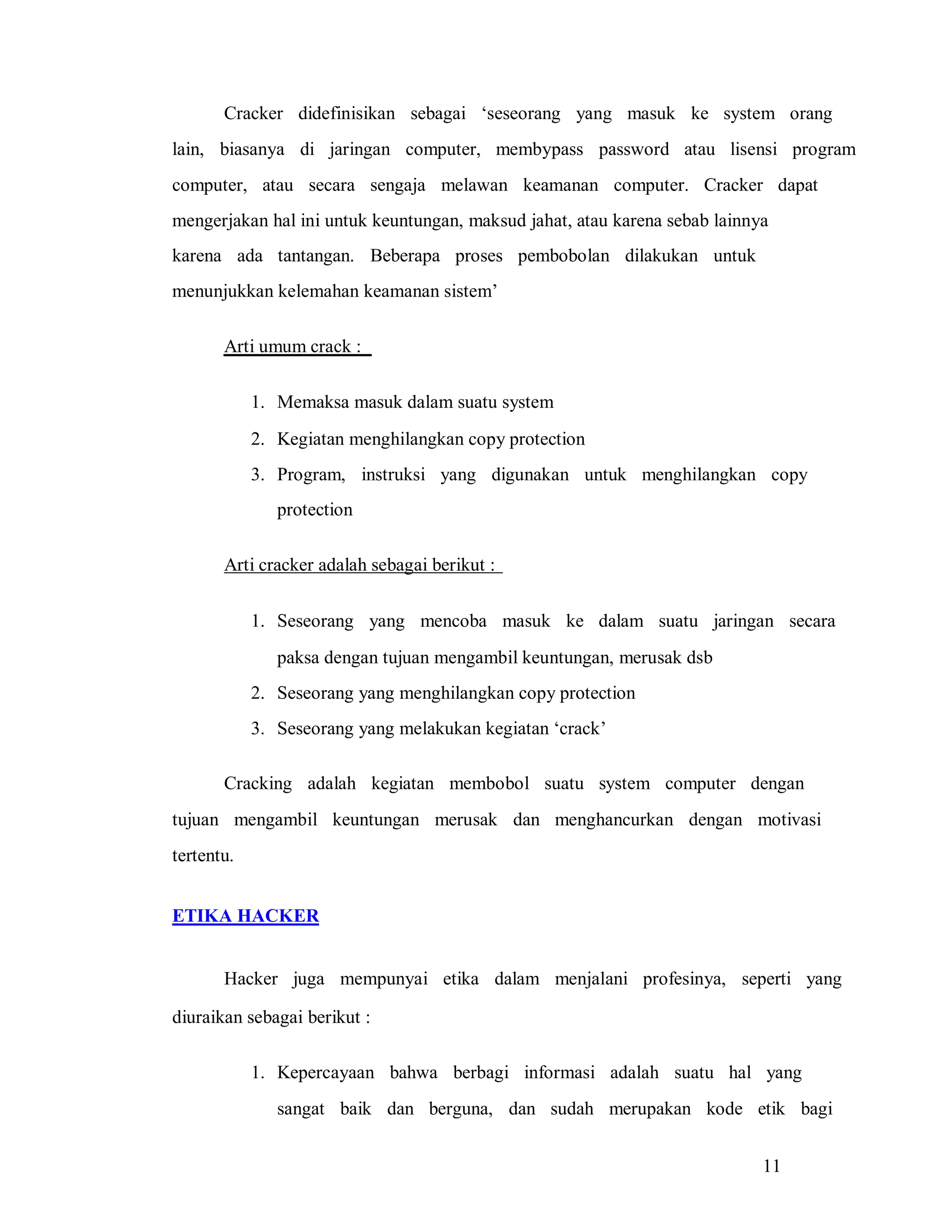 Makalah hacker | PDF