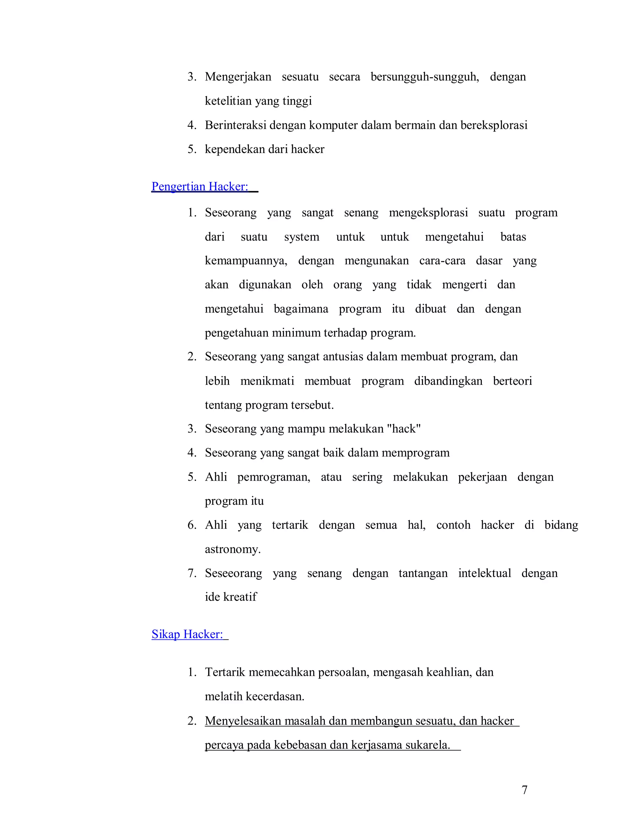 Makalah hacker | PDF