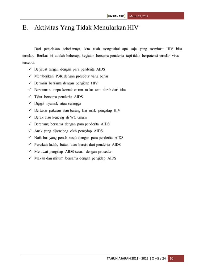 Makalah hiv aids | DOCX
