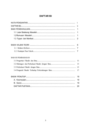 Makalah hubungan filsafat dengan ilmu fitri diana astuti | PDF